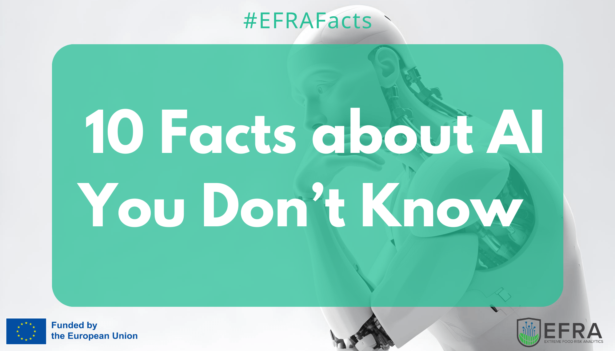 EFRA Facts: 10 Facts about AI You Don’t Know - EFRA Project